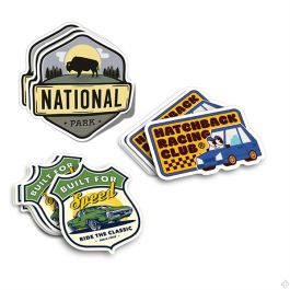 Custom Die Cut Stickers - 1x1 139410