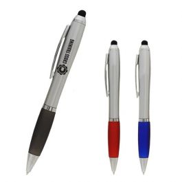 Custom Metallic Silver Stylus Pen 118615