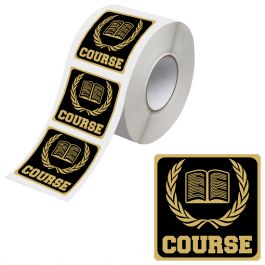 Custom Shape Roll Labels 136933