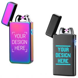 Imprinted Custom USB Plasma Arc Lighter from Logotech 800528