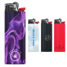Branded Custom Wrapped BIC Lighters from Logotech 800523