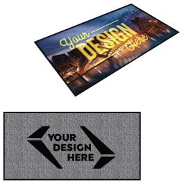 DigiPrint HD High Traffic Indoor Mat 4 Ft x 8 Ft by Logotech 800878