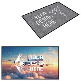 DigiPrint HD High Traffic Indoor Mat 6 Ft x 10 Ft by Logotech 800987