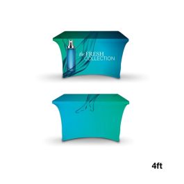 Displaysplash 4 Ft Stretch Table Cover 221256