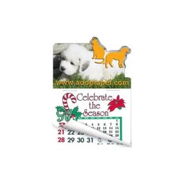 Branded Dog & Cat Shape Calendar Pad Sticker W/ Tear Away Calendar from ...