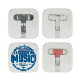 Earbuds In Square Caddy 133545
