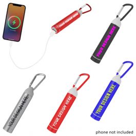 Edgewater Carabiner Standard Power Bank With Ul Certified Ba 124566