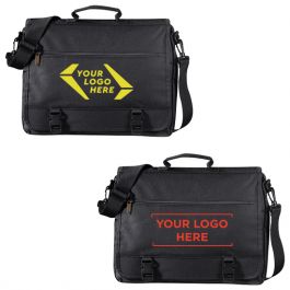 Personalized Excel Sport Expandable Messenger Bag by Logotech 104876