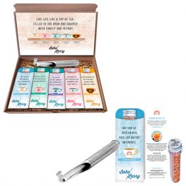 Custom Five Piece Tea Box by Logotech 803101