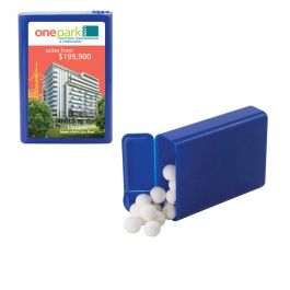 Custom Flip Top Plastic Case Imprinted with a Logo 102201