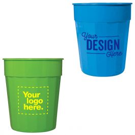 Customizable Fluted 24Oz Stadium Cup from Logotech 107523