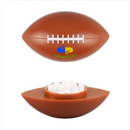 Promotional Football Mint Container by Logotech 142800