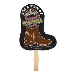 Full Color Boot Shape Sandwich Fan 133071