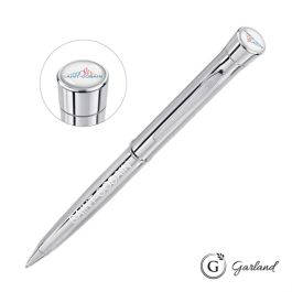 Garland Signature Custom Twist Ballpoint Pen - Chrome 204877