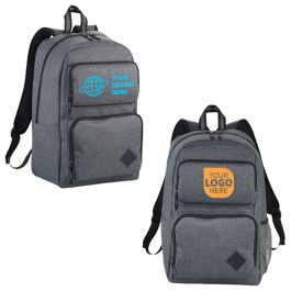 Wholesale Graphite Deluxe 15 Inch Computer Backpack from Logotech 104602