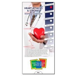 Customized Heart Attacks & Strokes: Signs and Symptoms Slide Chart by ...