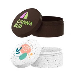 Customized Hemp Plastic Biodegradable Jar 3 Oz by Logotech 803437