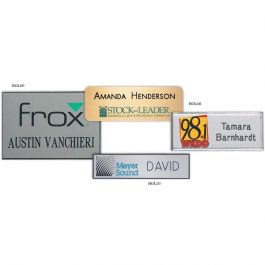 Hollywood Name Badge (custom Sizes) 128052