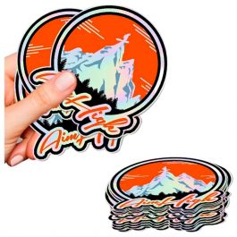 Holographic Die-Cut Sticker Singles 136932