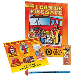 I Can Be Fire Safe Grades Pre-K-K Fire Safety Activity Pack by Logotech ...