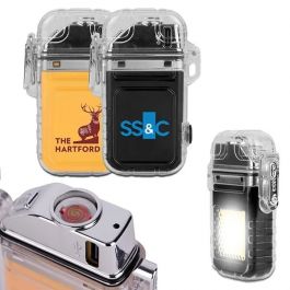 Bulk IgniteLume Flashlight and All Weather Lighter by Logotech 803288