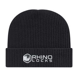 In Stock Ribbed Knit Cap With Cuff 137259