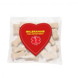 Mini Dog Bones In Bag With Heart Magnet 130868