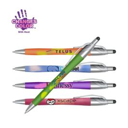 Customized Mood Click Pen/Stylus, Full Color Digital by Logotech 157291