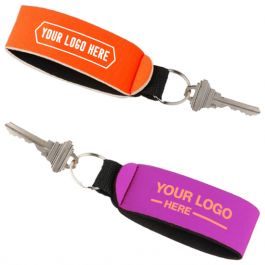 Neoprene Strap Keychains 113209