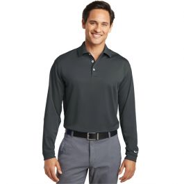 Nike Long Sleeve Dri-Fit Stretch Tech Polo. 139815