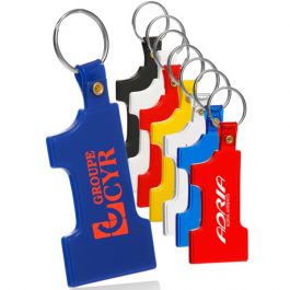 Bulk Number 1 Soft Keychains by Logotech 113211