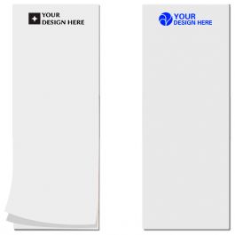 Paper Note Pad 3 1/2 X 8 1/2, 25 Pages W/ Magnet 130611