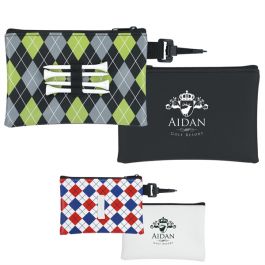Custom Pattern Golf Tee Pouch from Logotech 122524