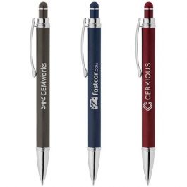 Phoenix Micro Knurl Pen W/ Stylus 124319