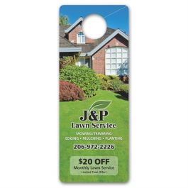 Plastic Door Hanger - 10 Mil 130750