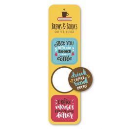 Pop Bookmark Stickers - Circle/Squares 130673
