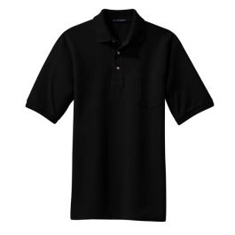 Port Authority Heavyweight Cotton Pique Polo With Pocket. 139644