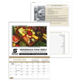 Custom Triumph Calendars Recipe Pocket Calendar from Logotech 134874