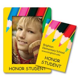 Rectangle Punch Out Picture Frame Magnet 130691