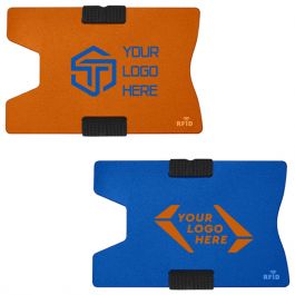 Customizable Rfid Expandable Card Holder from Logotech 102315