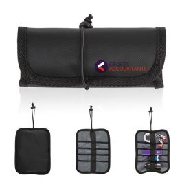 Custom Roll-Up Electronic Pouch by Logotech 115891