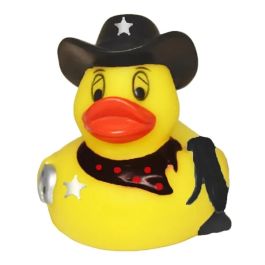 Custom Rubber Western Sheriff Duck from Logotech 177949