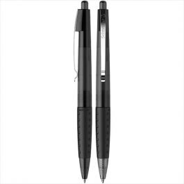 Branded Schneider Loox Transparent Ballpoint Pen from Logotech 803263