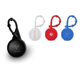 Silicone Carabiner Rubber Lip Moisturizer Ball 128704