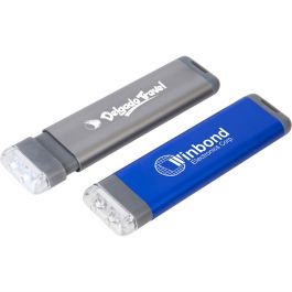 Slim 2 LED Pull Out Flashlight 128249