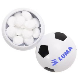 Wholesale Soccer Ball Mints Container from Logotech 134127