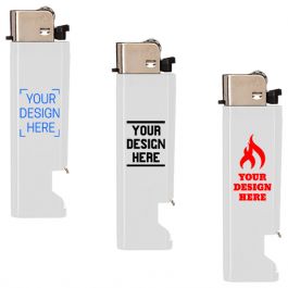 Standard Bottle Opener Lighter 4 Color Process by Logotech 800517