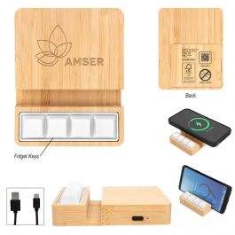 Customizable Stress Relief Wireless Charging Phone Stand from Logotech ...