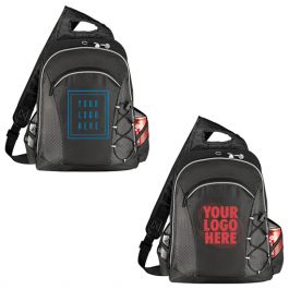 Imprinted Summit Tsa 15 Inch Computer Sling Backpack from Logotech 104600