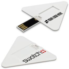 Custom Triangle Card USB Drive by Logotech FDPL108